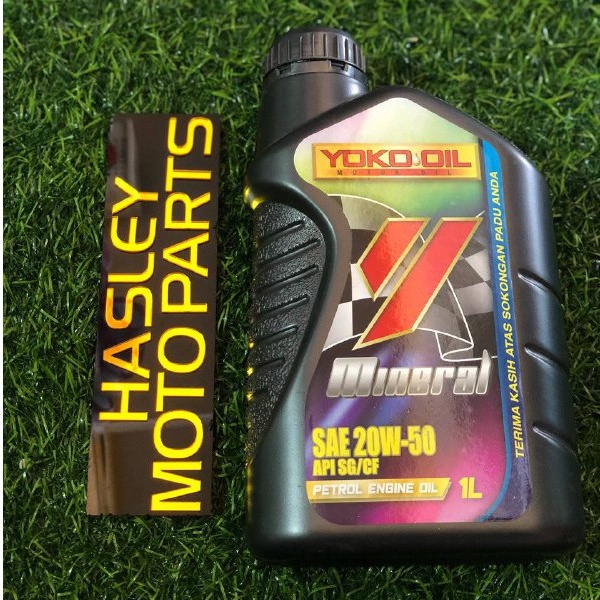 MINYAK ENGINE PWP YOKO OIL MINERAL 1L | Shopee Malaysia