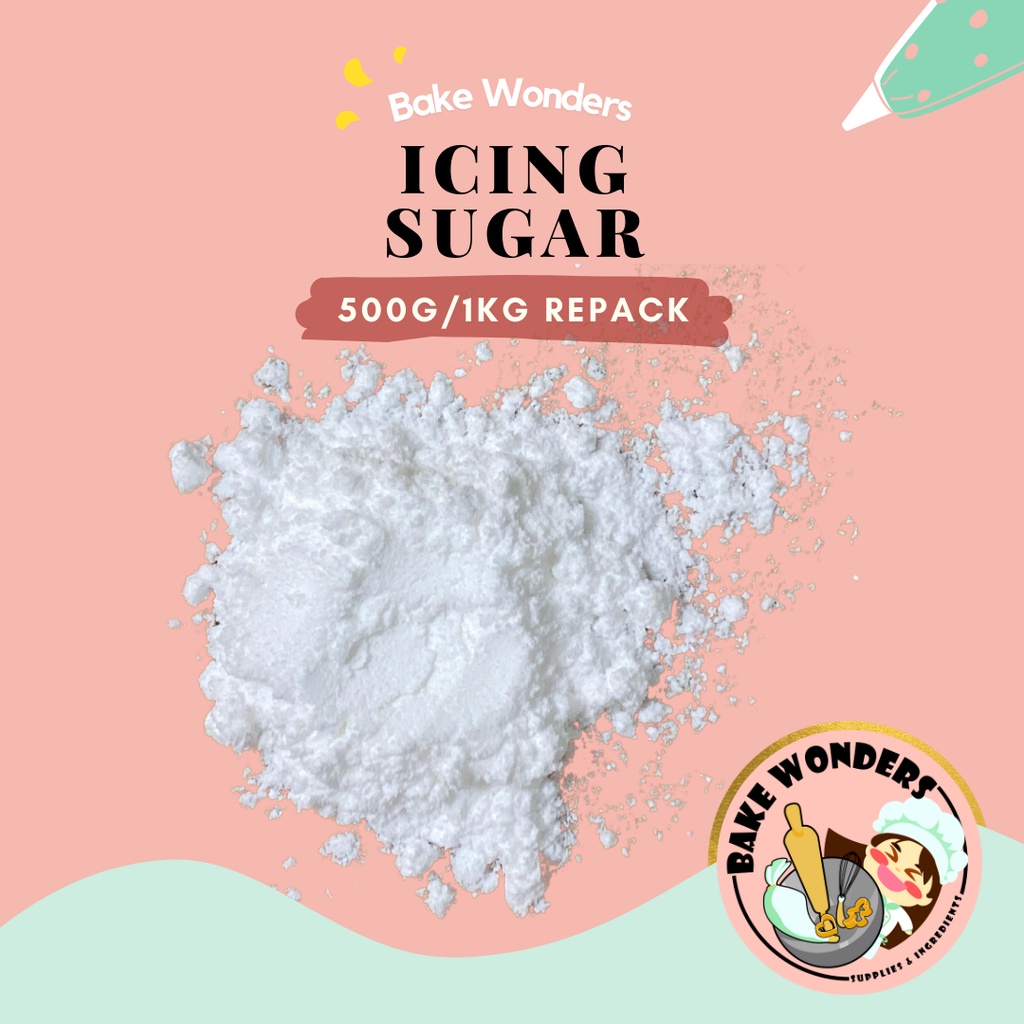 Icing Sugar/ Gula Aising/ Confectioners Sugar/Powder Sugar/Powdered ...