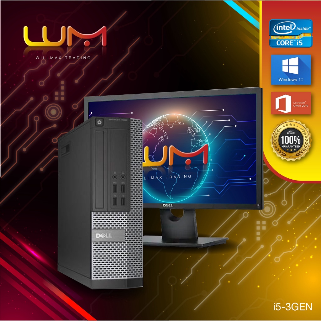DELL Optiplex / i5-3th GEN / 8G / 120SSD | Shopee Malaysia