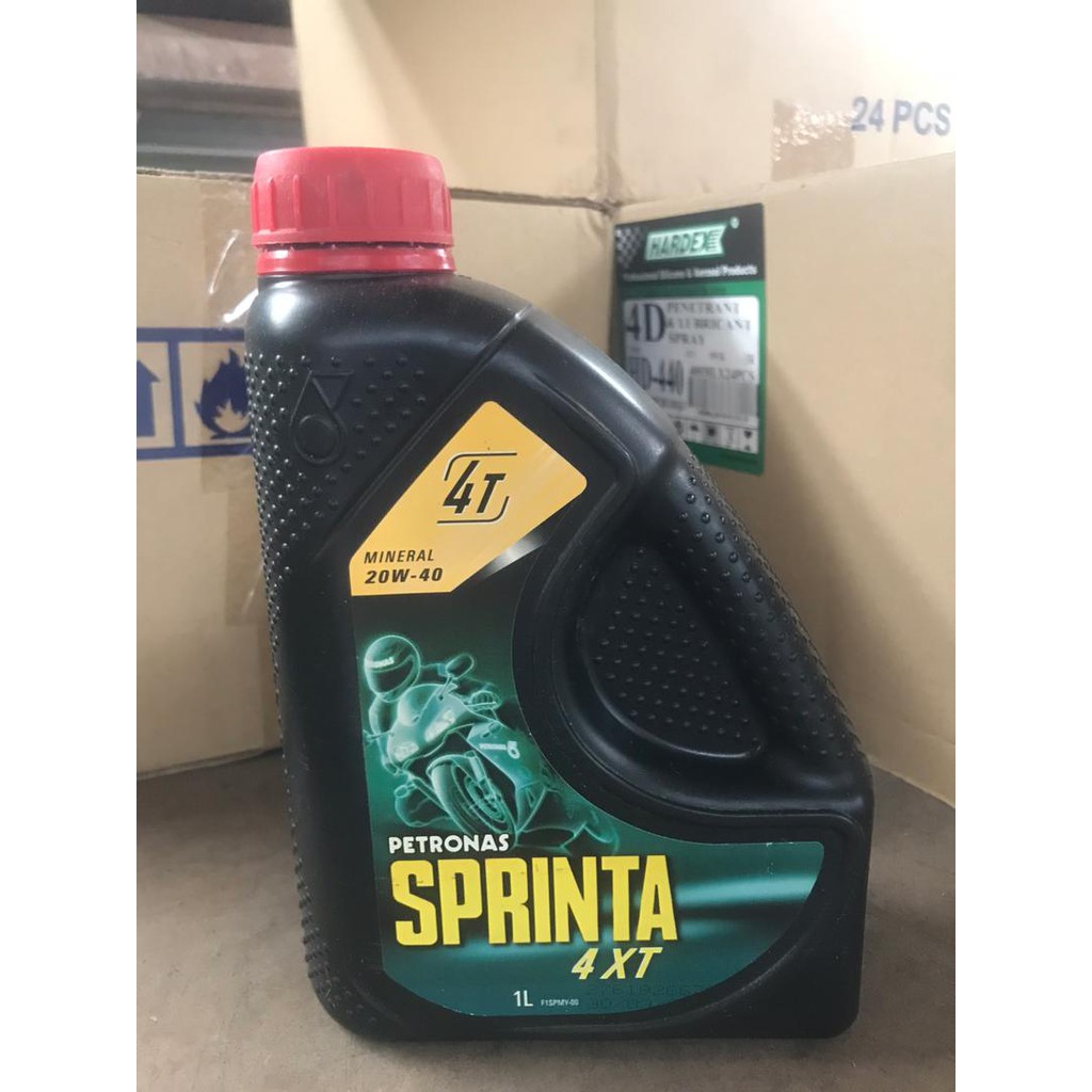 PETRONAS SPRINTA 4 XT Mineral 20W-40 4T 1L | Shopee Malaysia
