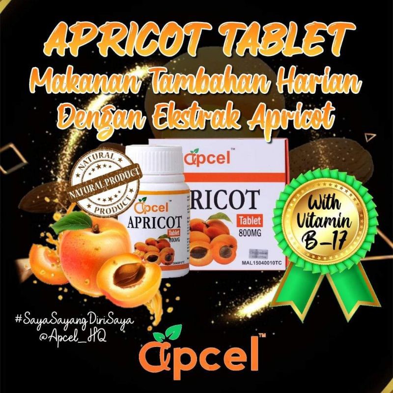 APCEL Apricot Tablet ORIGINAL | Shopee Malaysia