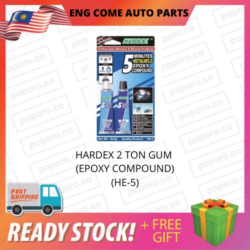 HARDEX 2 TON GUM (HE-5) (EPOXY COMPOUND) | Shopee Malaysia