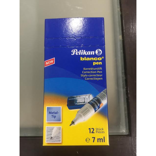 100% Original Pelikan blanco pen 7ml (correction pen) | Shopee Malaysia
