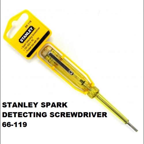 Stanley Test Pen 66-119 Spark Detecting Screwdriver 100-500V 5-1/2 inch ...