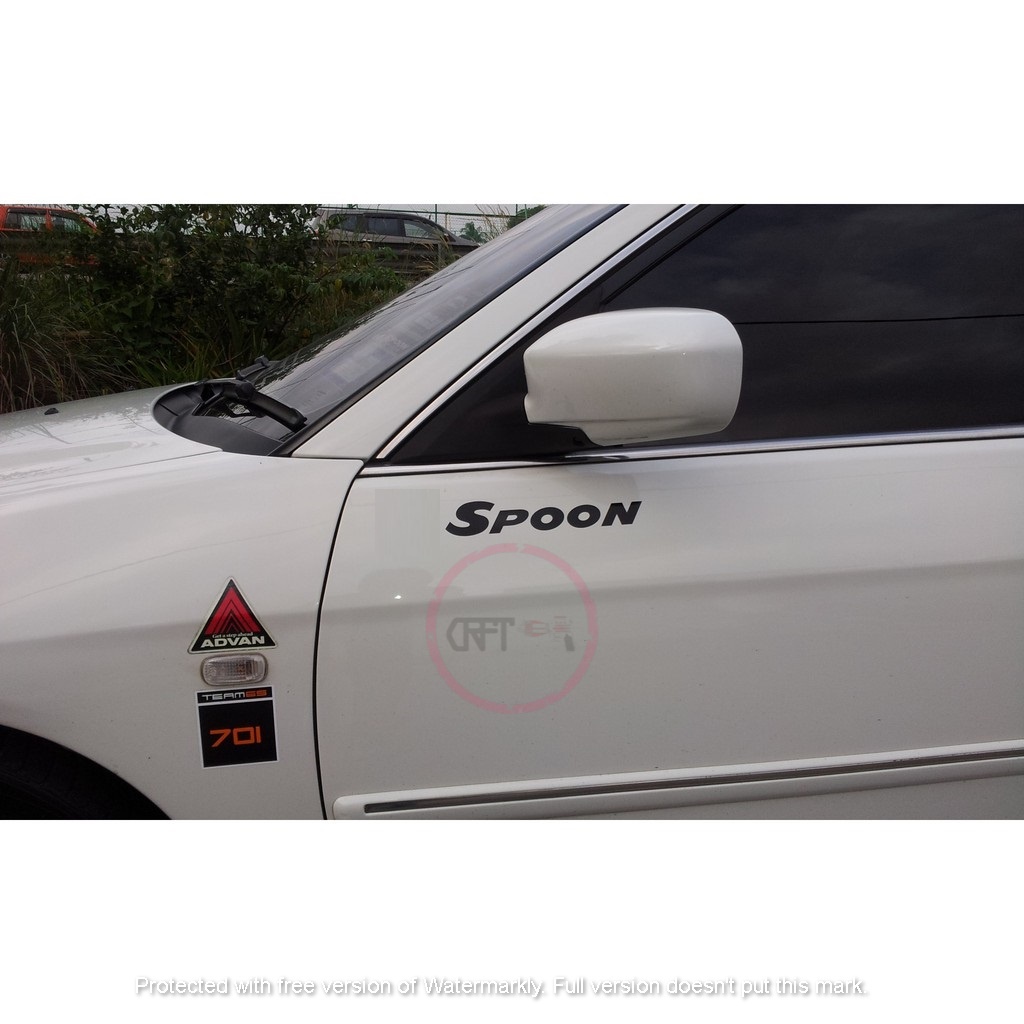 CFS102 Honda Spoon pelekat pintu Belakang Kereta Rear Car door side ...