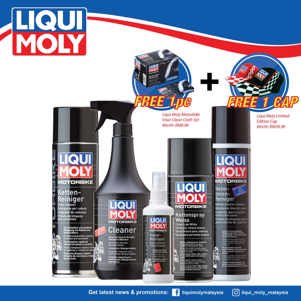 Liqui Moly Motorbike Cleaner Series [Super Bundle Deal] | Shopee Malaysia