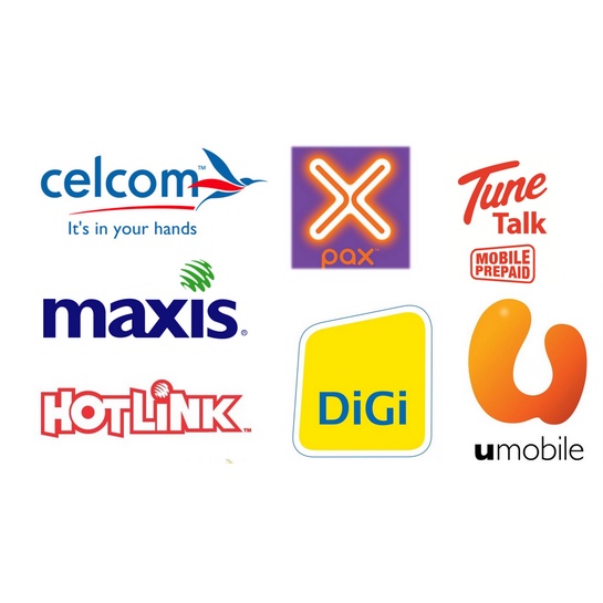 Maxis Digi Celcom Umobile Tunetalk PREPAID RM5 & RM30 | Shopee Malaysia