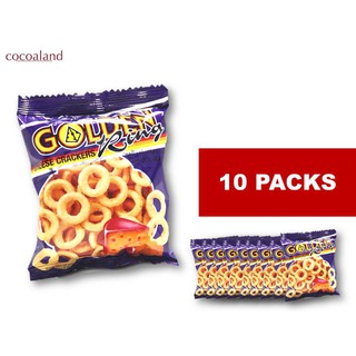 Golden Ring Cheese Crackers (60g x 10 Packs) | Shopee Malaysia