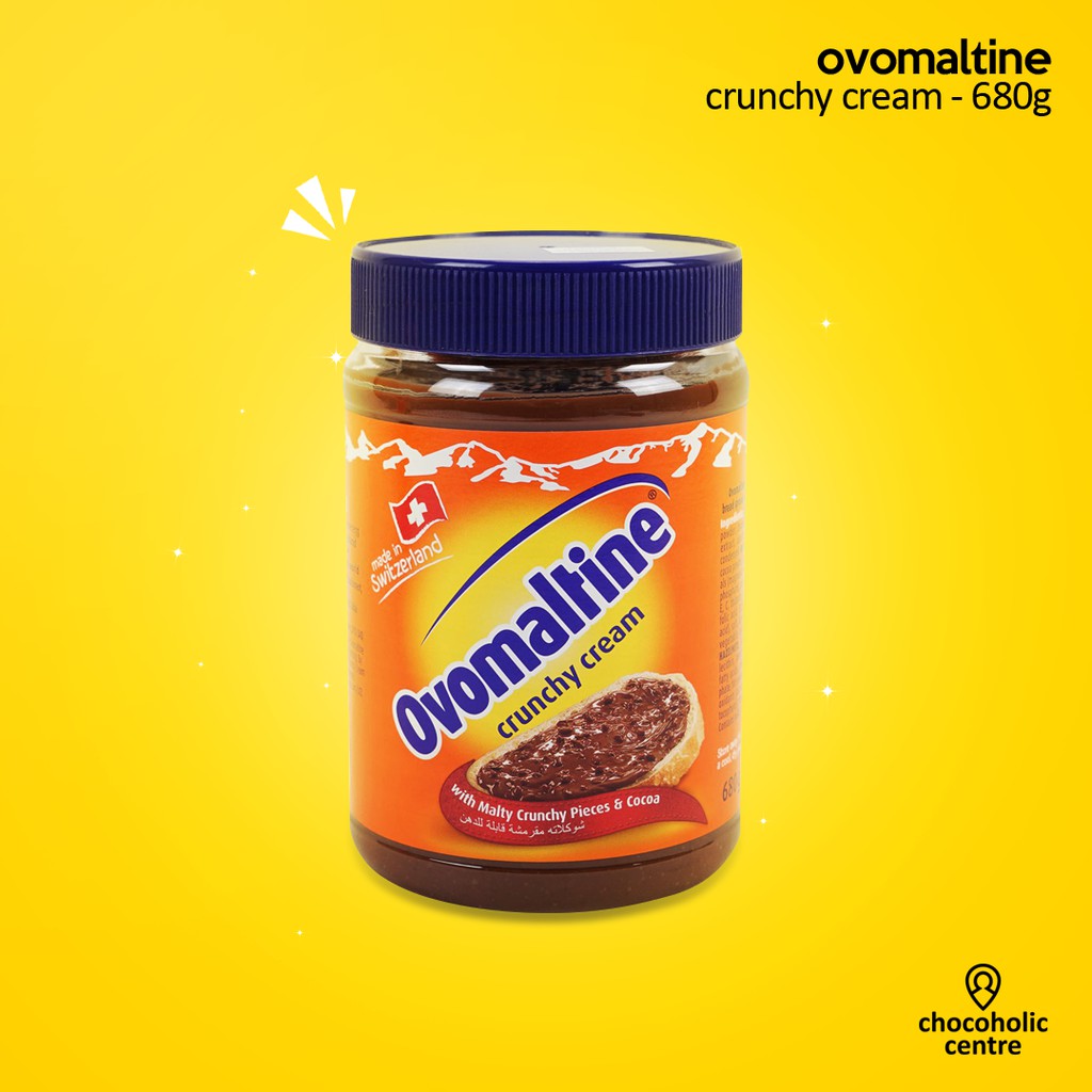 READY STOCK! OVOMALTINE - CRUNCHY CREAM SPREAD | 380g & 680g | Shopee Malaysia