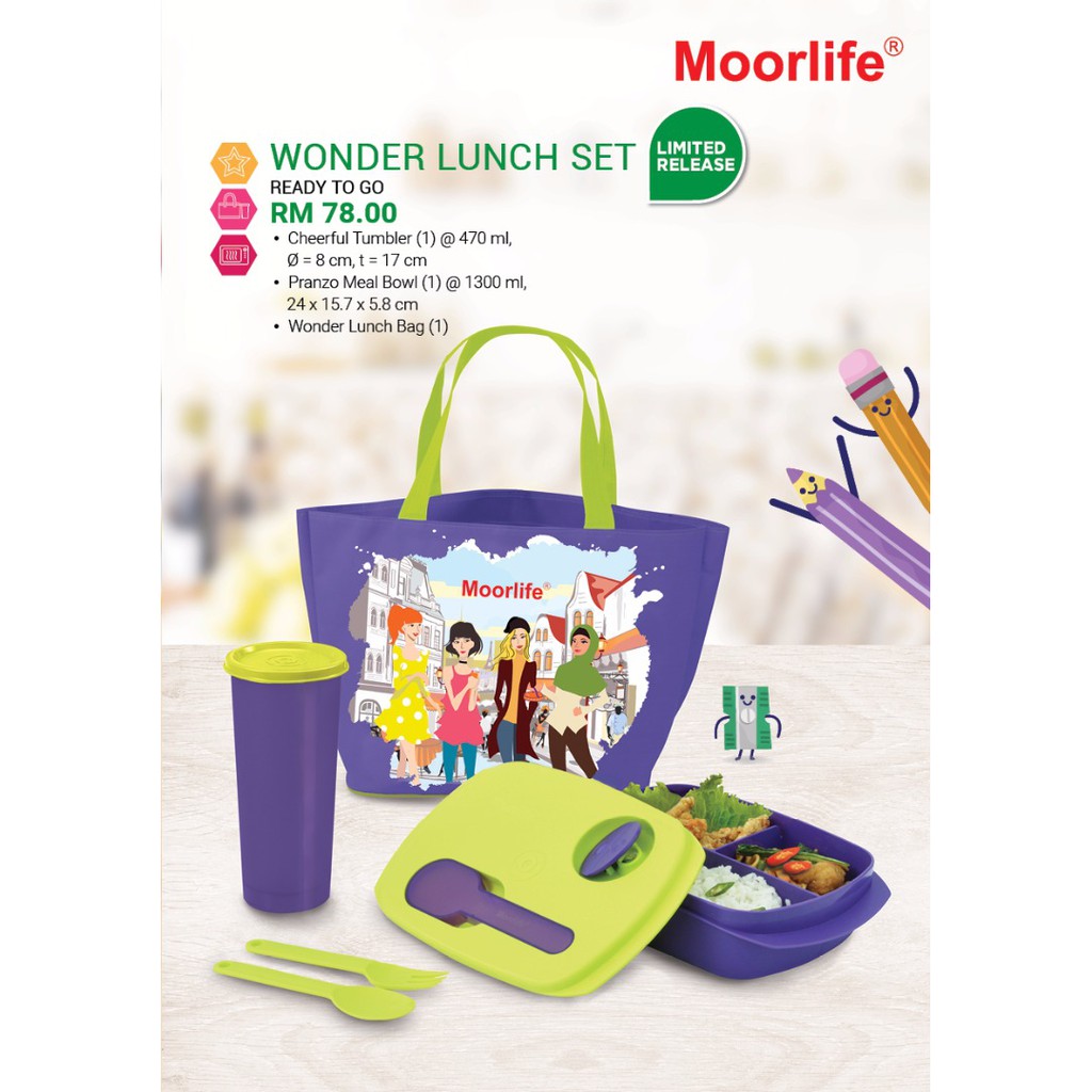 Wonder Lunch Set by Moorlife | Shopee Malaysia