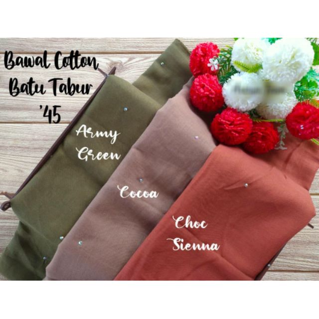 Bawal Batu Tabur and Bawal Organza | Shopee Malaysia