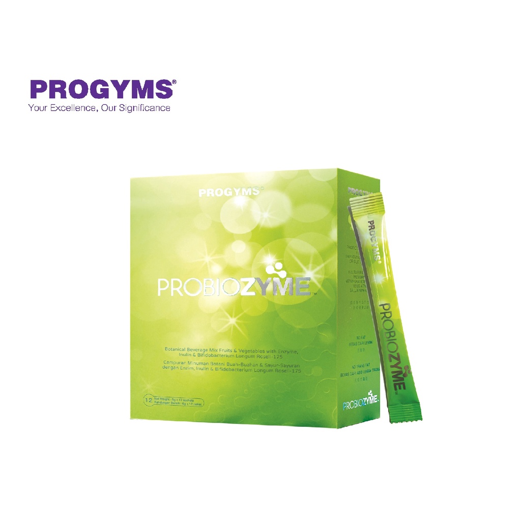 PROGYMS PROBIOZYME PATENTED MULTIBLEND ENZYME WITH PRO-BIOTICS & PRE ...