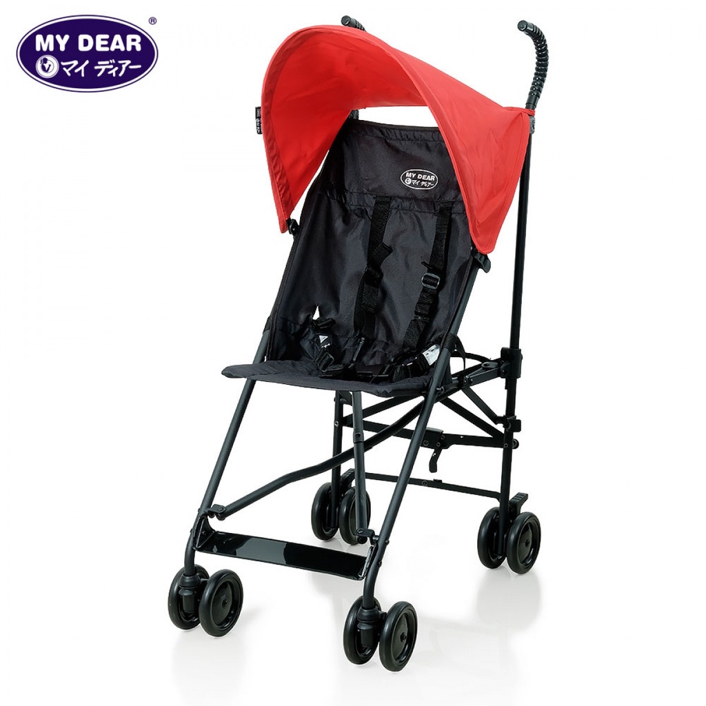 My Dear Baby Buggy 17002 Lightweight, Foldable, With Extended Canopy ...