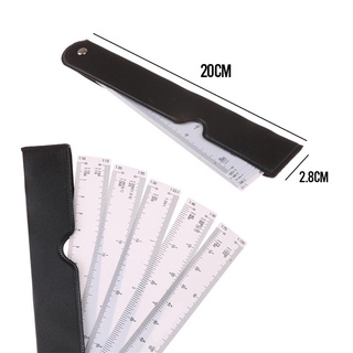 Sarawak Ready Stock Fan Shape Architects Scale Rule Ruler Foldable ...
