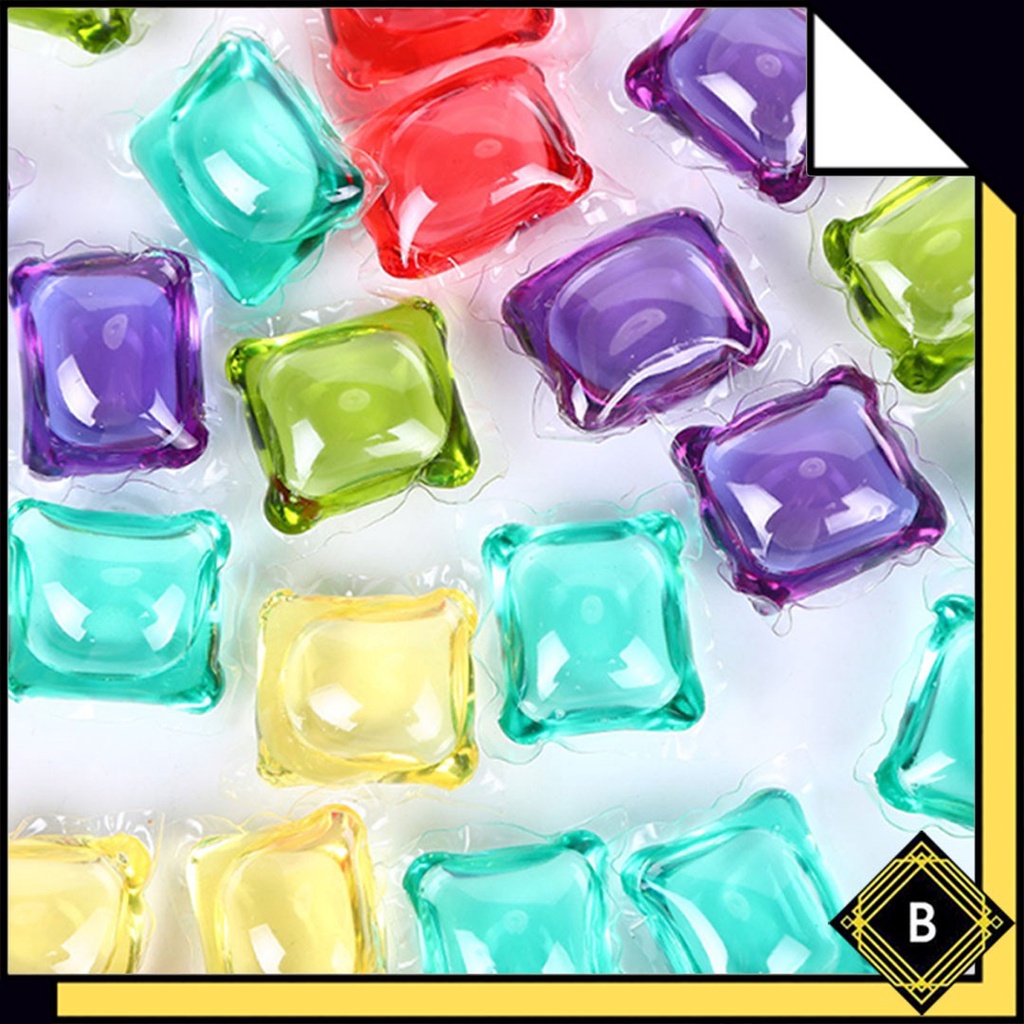 LAUNDRY DETERGENT GEL POD CAPSULE CUBE CONDENSATION SABUN VIRAL SABUN ...