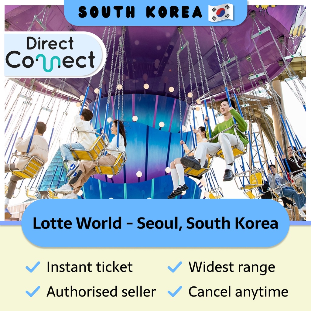 [PROMO TIKET READY] Lotte World Seoul South Korea Theme Park Themepark ...