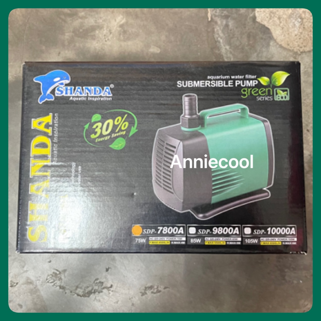 Shanda Submersible Pump Water Filter SDP-7800A / SHANDA SDP 7800A ...