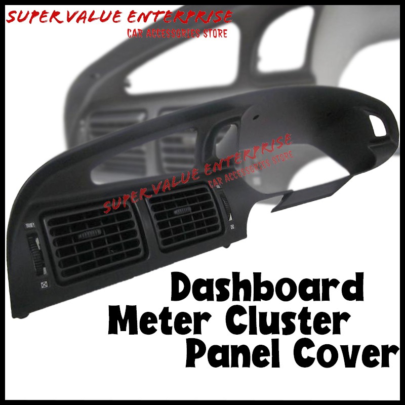 Black Dashboard Meter Cluster Meter Panel With Aircond Vent For Proton ...
