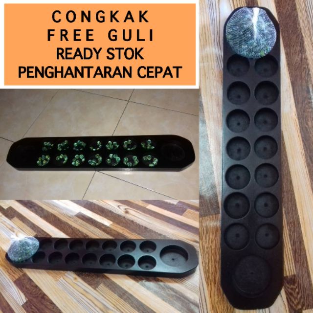 CONGKAK KAYU. Permainan tradisional | Shopee Malaysia