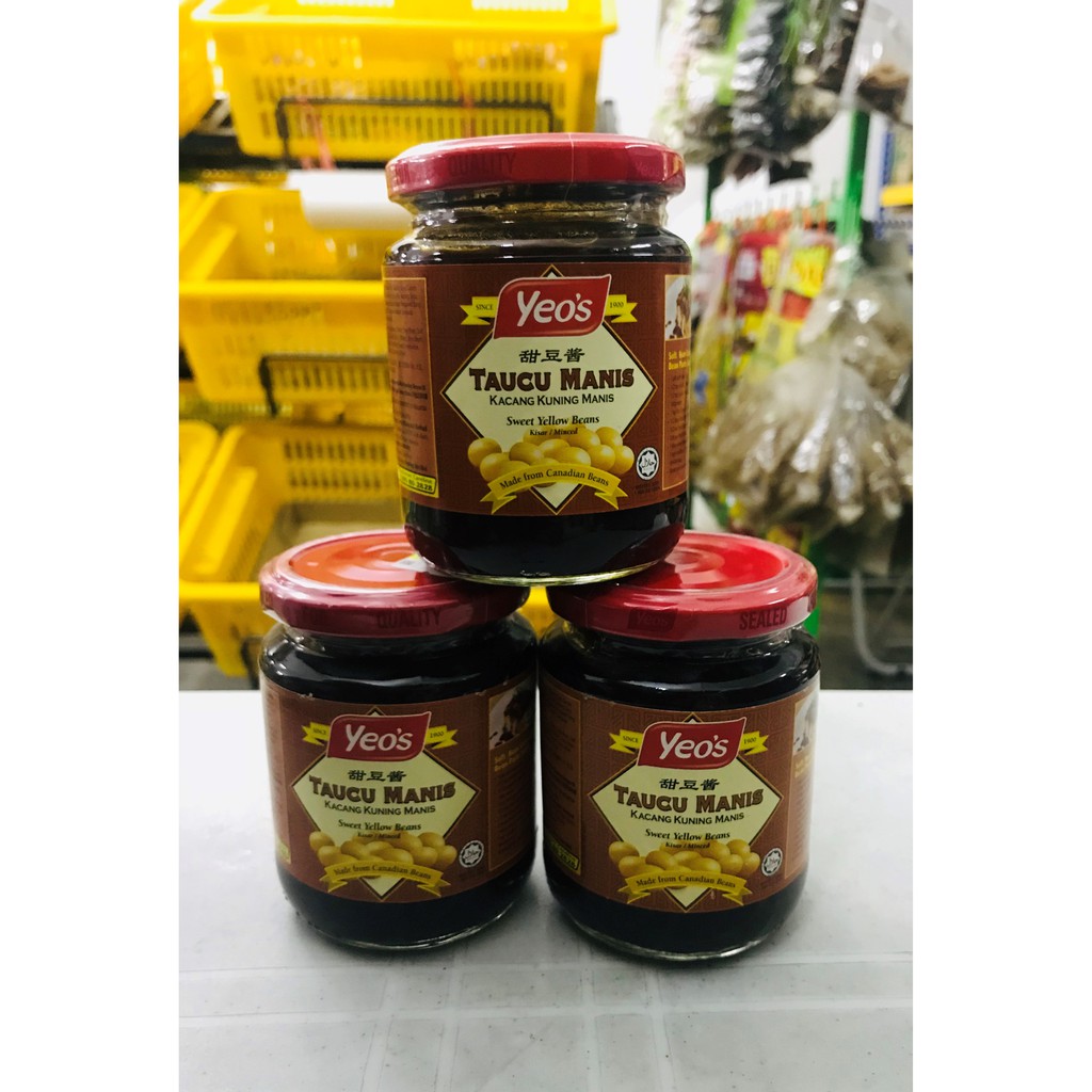 Yeo's Taucu Manis Kacang Kuning Manis 250G | Shopee Malaysia