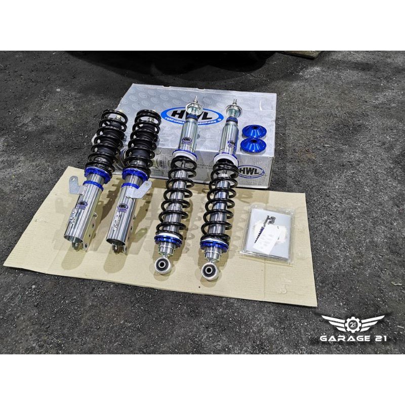Perodua Axia / Bezza - HWL MT1BS series Fully Adjustable absorber ...