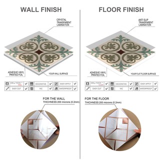 Mosaic tile paste wall paste retro tile series tile paste floor paste ...