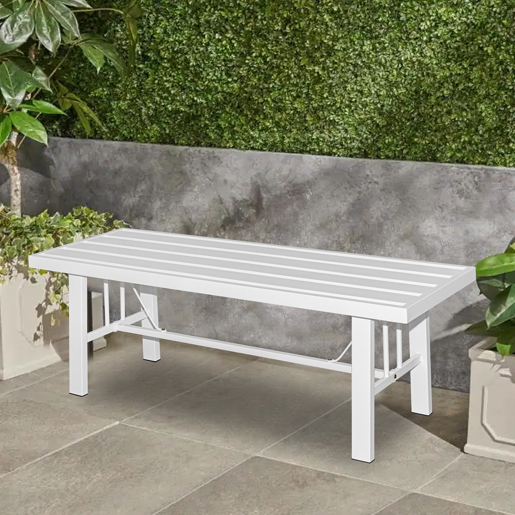 READY STOCK KEDAH Beyond Furniture 4ft/5ft Metal Bench Chair Long ...