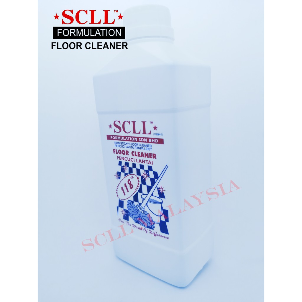 SCLL 118 Non-Sticky Floor Cleaner ( 1 Litre) | Shopee Malaysia