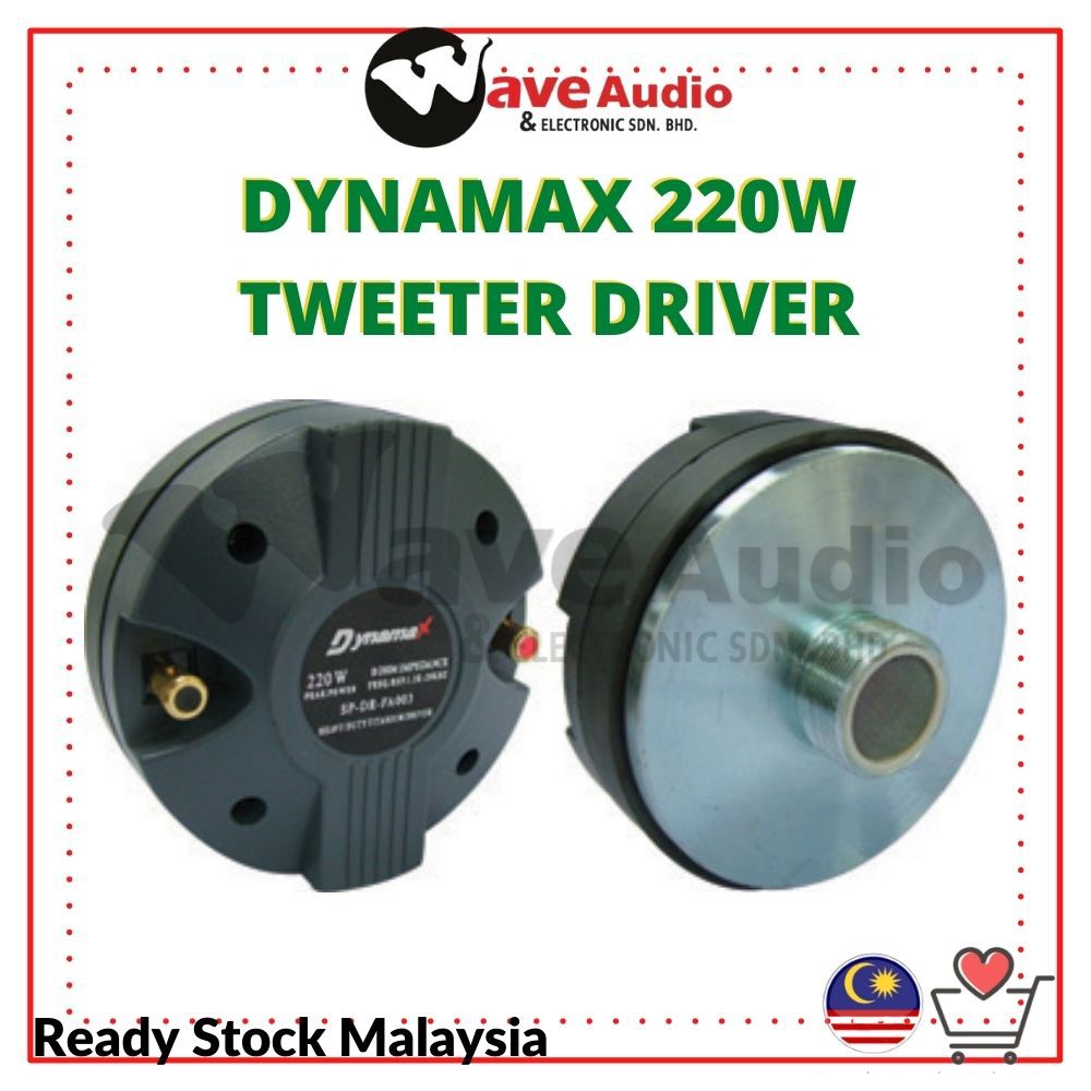 DYNAMAX TWEETER DRIVER DR-FA003 COMPRESSION DRIVER DRFA003 | Shopee ...