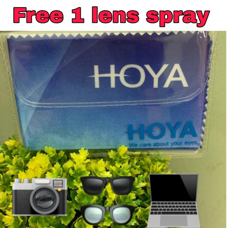Free 1 Lens Spray Phone Screen Camera Lens Glasses Microfiber Cleaning ...