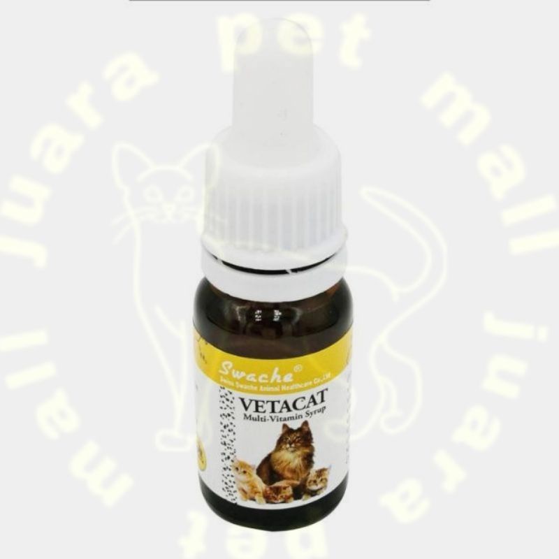 Swiss Swache Vetacat Multivitamin Syrup For Cat Kitten Kucing 10ml ...