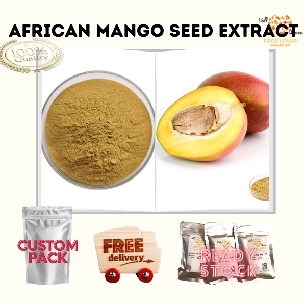 African Mango Seed Powder Extract / Serbuk Ekstrak Biji Mangga Afrika ...