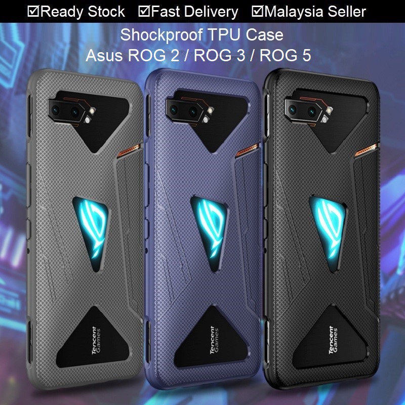 Asus ROG 2 3 5 ROG2 ROG3 ROG5 Gaming Phone Shockproof TPU Phone Case ...