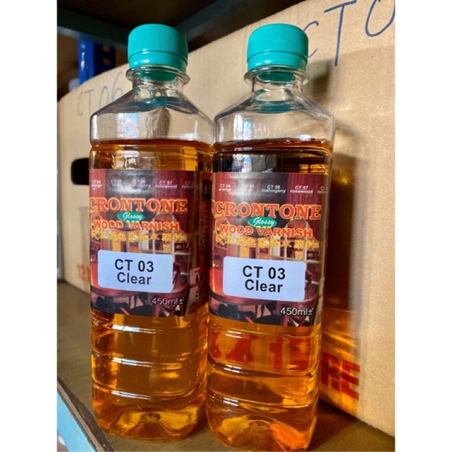 Crown Tone Wood Varnish/Wood Shellac/Syelek Kayu / 450ML | Shopee Malaysia