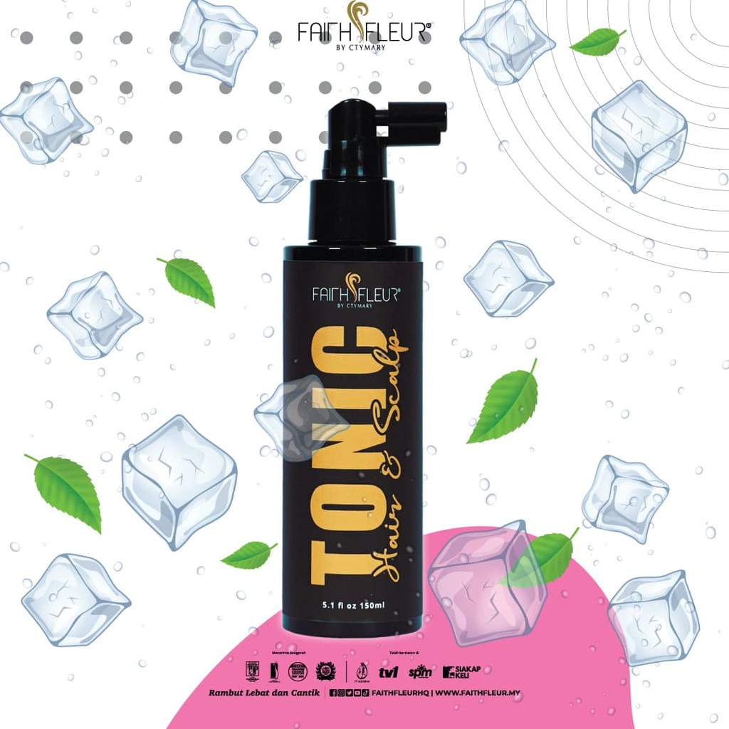 [Ready Stock[ original HQ. HAIR TONIC FAITH FLEUR (150ML) | Shopee Malaysia
