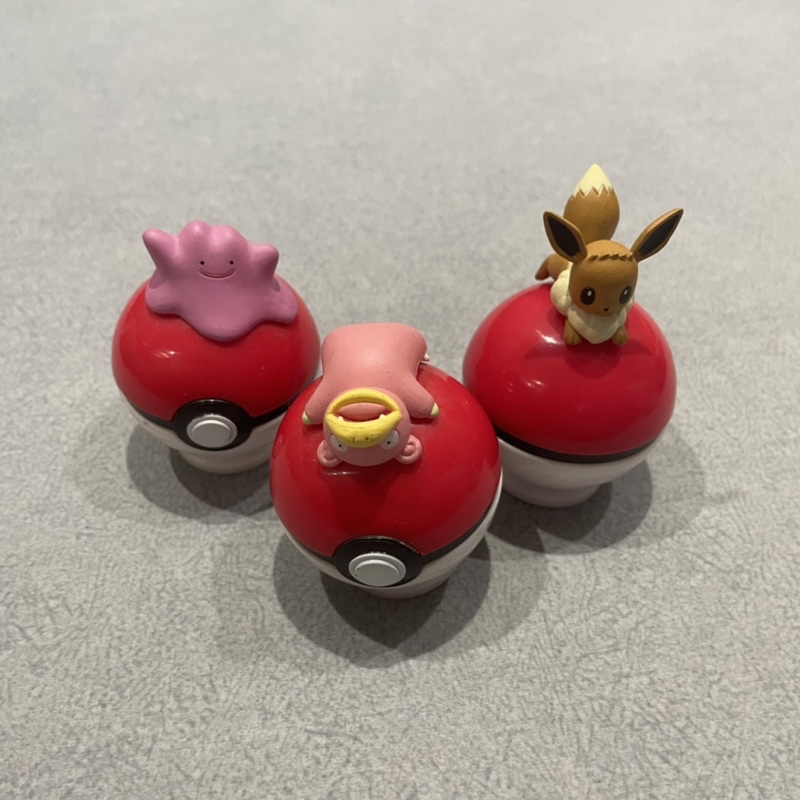 Bandai Pokemon Pokeball Capsules Gashapon Figurines Ditto Slowpoke ...