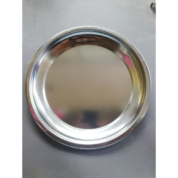 round plate 28cm 11" talam besi 28cm talam besi bulat alam besi bulat ...