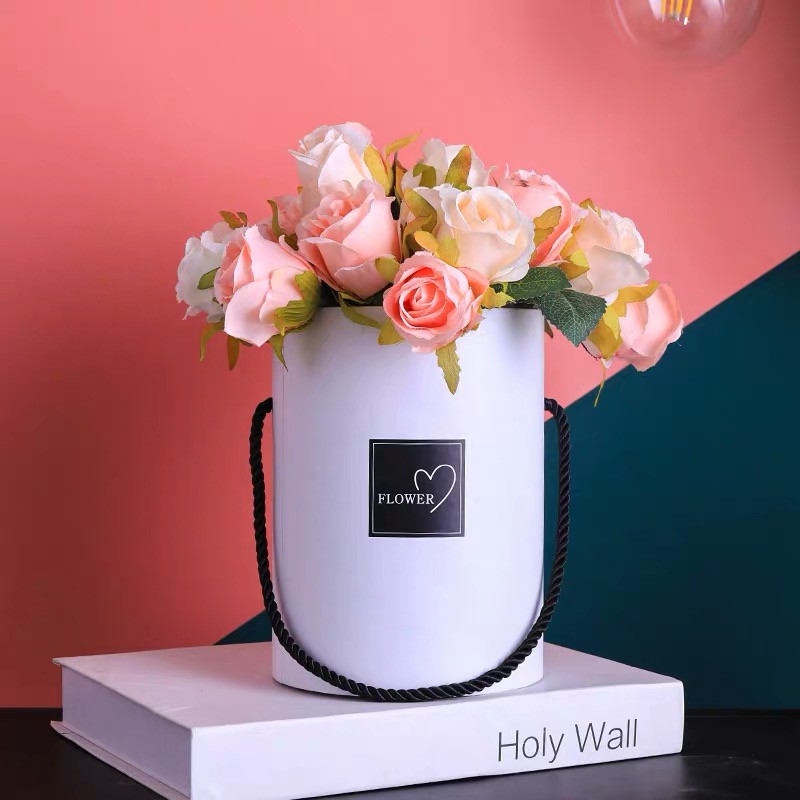 Bunga Plastik Untuk Hiasan Rumah dan Perkahwinan.Box Round Box Gift Box ...