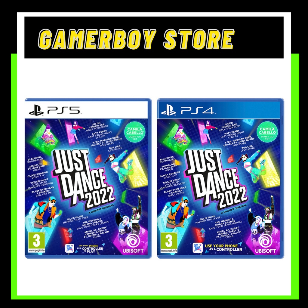 PS5/PS4 JUST DANCE 2022/2021 DVD (R3/ENGLISH) | Shopee Malaysia