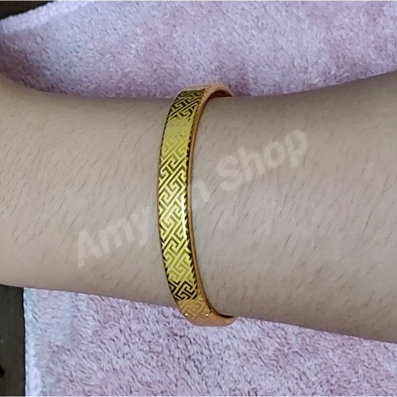 Gelang tembaga Corak Batik(bulat) | Shopee Malaysia