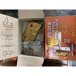 FUDA Door Lock / Lock Kunci Fuda / Fuda Lock / Lock Pintu Besi / Lock ...