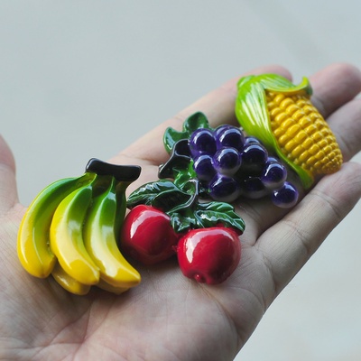Fruits and Vegetable Fridge Magnets Budget Collection ~ READY STOCK ...