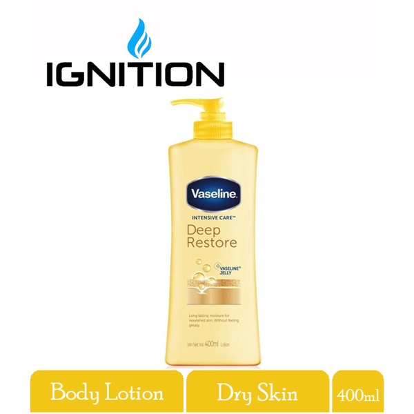 Vaseline Intensive Care Deep Restore Body Lotion (400ml) | Shopee Malaysia