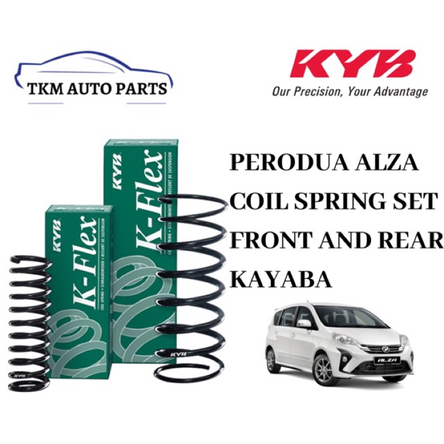 PERODUA ALZA COIL SPRING FRONT AND REAR 2PCS (KAYABA) | Shopee Malaysia