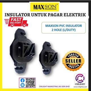 Maxson Crilight Insulator Pagar Elektrik Kayu/Besi/Simen/PVC | Shopee ...