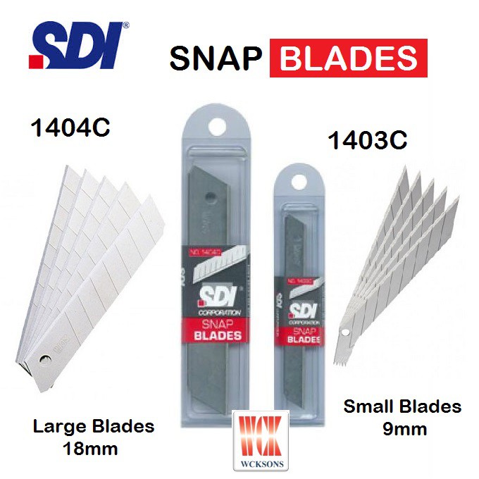 SDI CUTTER SNAP BLADES ( 1403C / 1404C ) | Shopee Malaysia