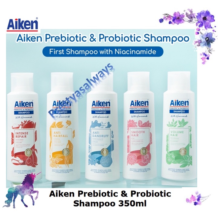 AIKEN Shampoo / Aiken Prebiotic & Probiotic Shampoo - Anti Dandruff ...