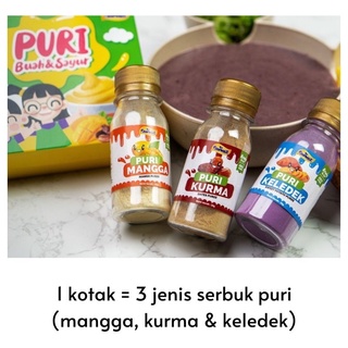BUBUR BABY PURI BUAH DAN SAYUR BUBUR INSTANT WHITE RICE BROWN RICE ...