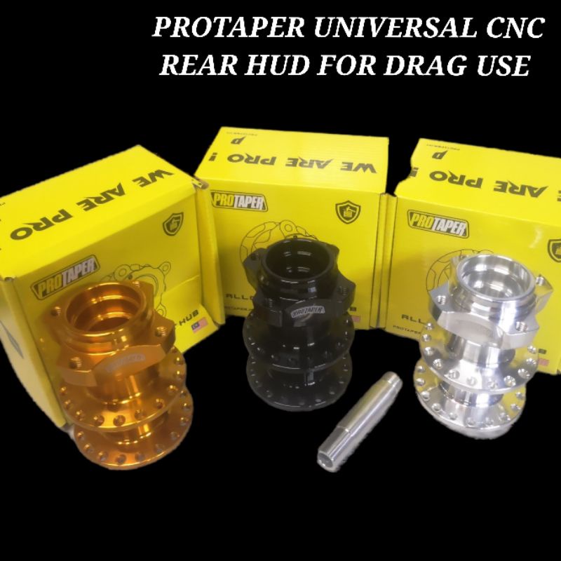 PROTAPER UNIVERSAL CNC REAR HUB FOR DRAG USE | Shopee Malaysia