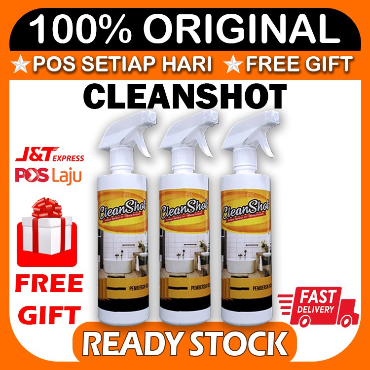Cleanshot Spray Pencuci Tandas Cleanshot - Penghapus Kulat Original HQ ...